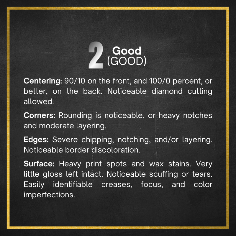 Grading Standards - Revolution Card Grading